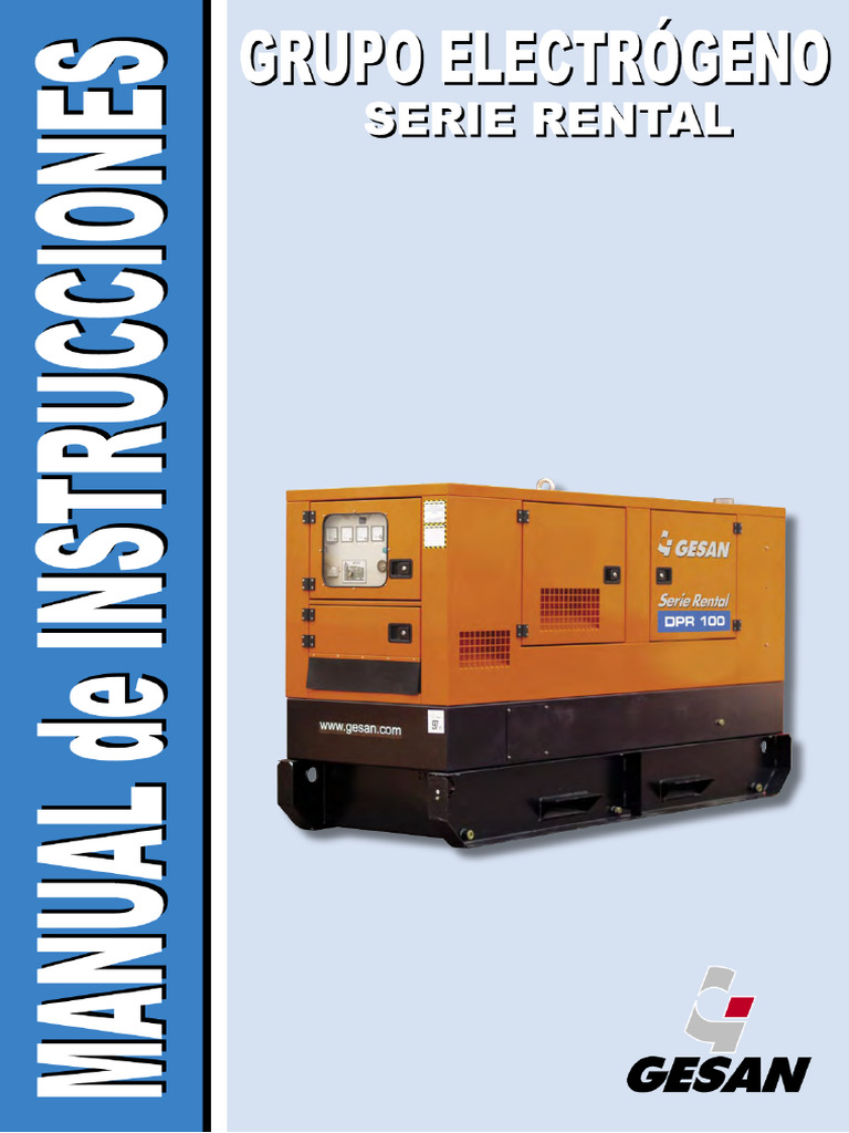 Gesan DZR 40 - Manual Instrucciones - Ficha Tecnica | PDF