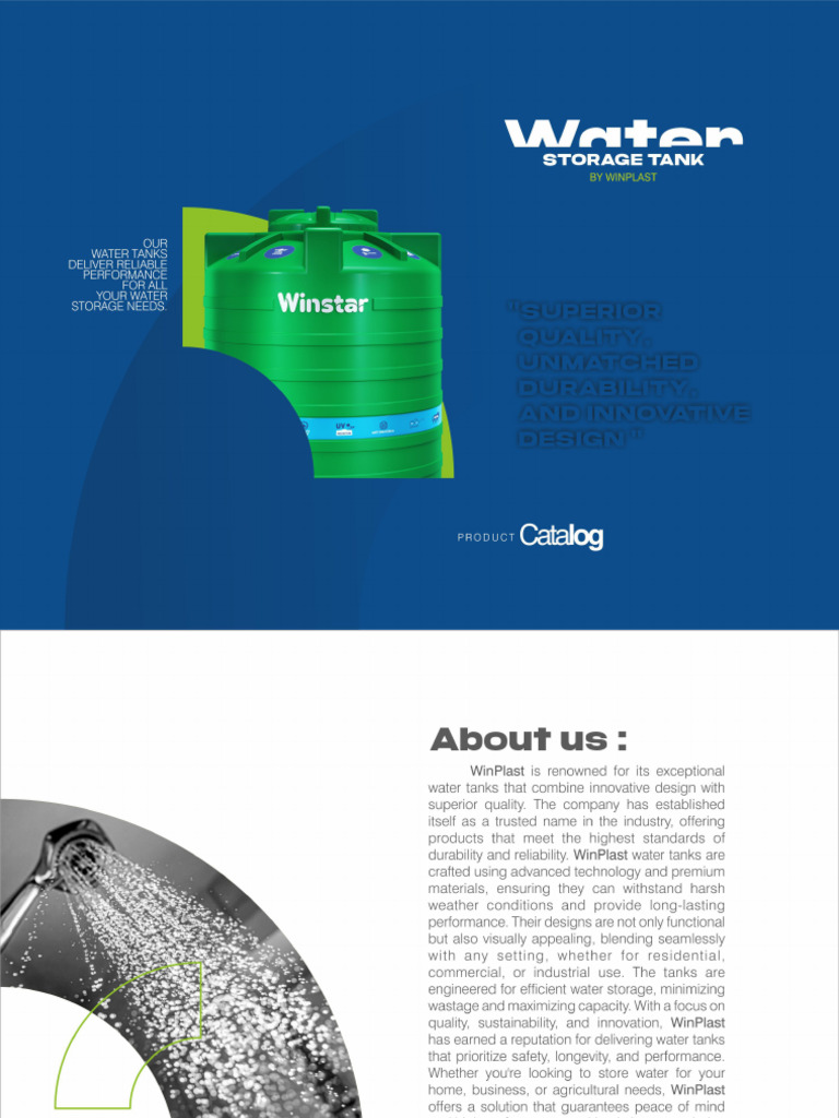WinStar Water Tank Brochure - 2025 | PDF