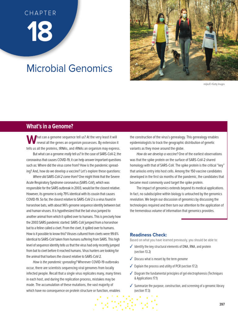Microbial Genomics | PDF | Dna Sequencing | Polymerase Chain Reaction