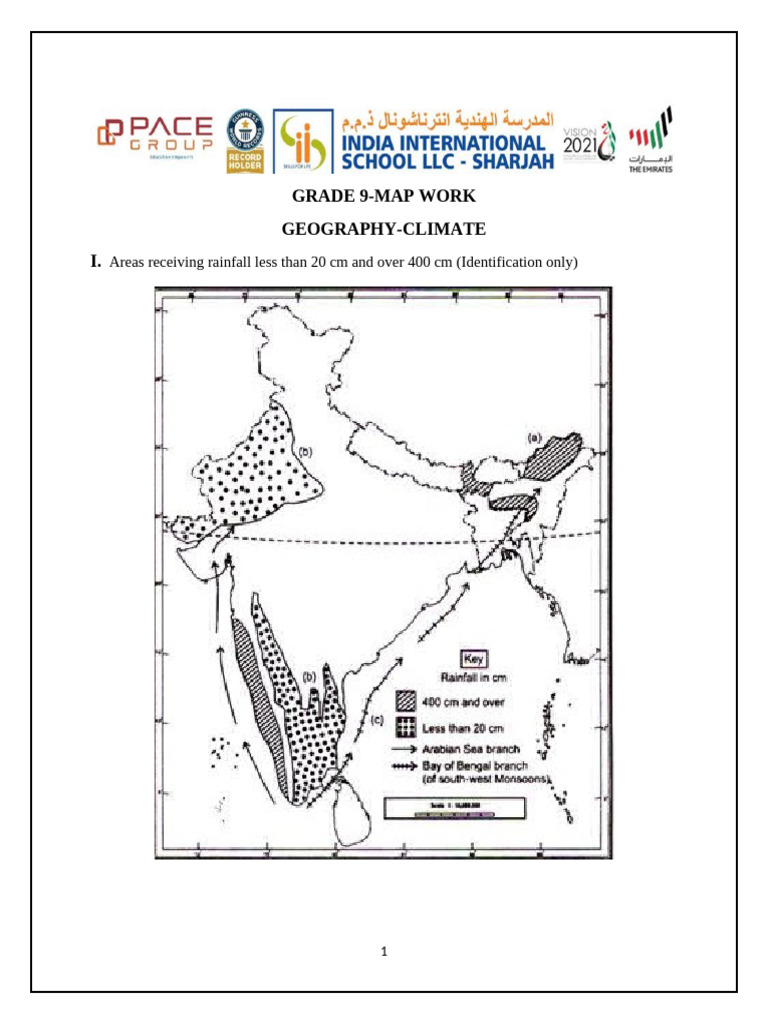 Map Work-Climate | PDF