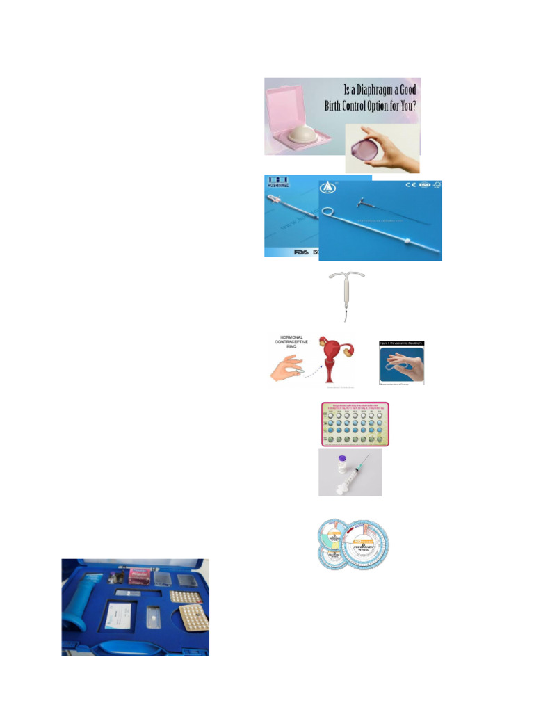 Family Planning Kit Contents List | PDF