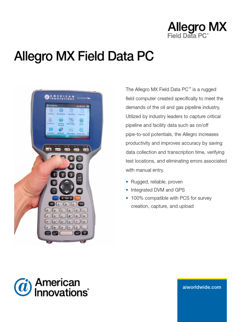 Allegro MX LATEST DataSheet DataSheet | PDF | Personal Computers ...