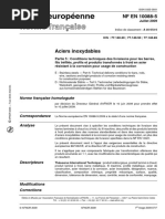 Norme NF EN 10088-2:2005 Aciers inoxydables | PDF | Acier | Acier ...