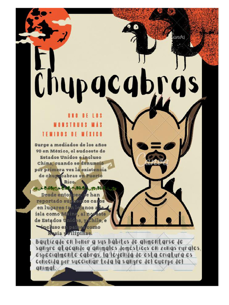 Poster El Chupacabras | PDF