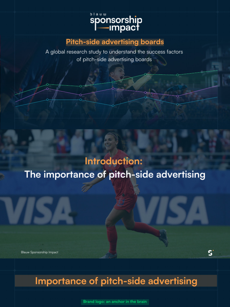Blauw Sponsorhip Impact - Pitch Side Advertising | PDF | Brand ...