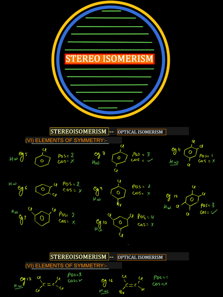 STEREOISOMERISM L-5 | PDF