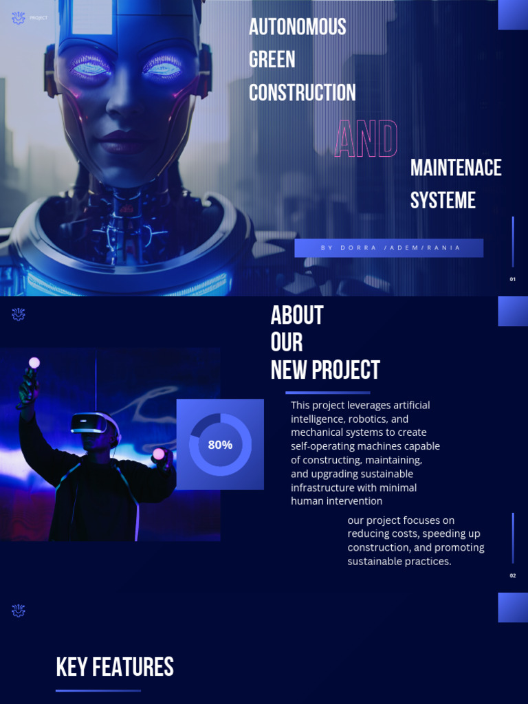 Blue Futuristic Artificial Intelligence Presentation | PDF | Artificial ...