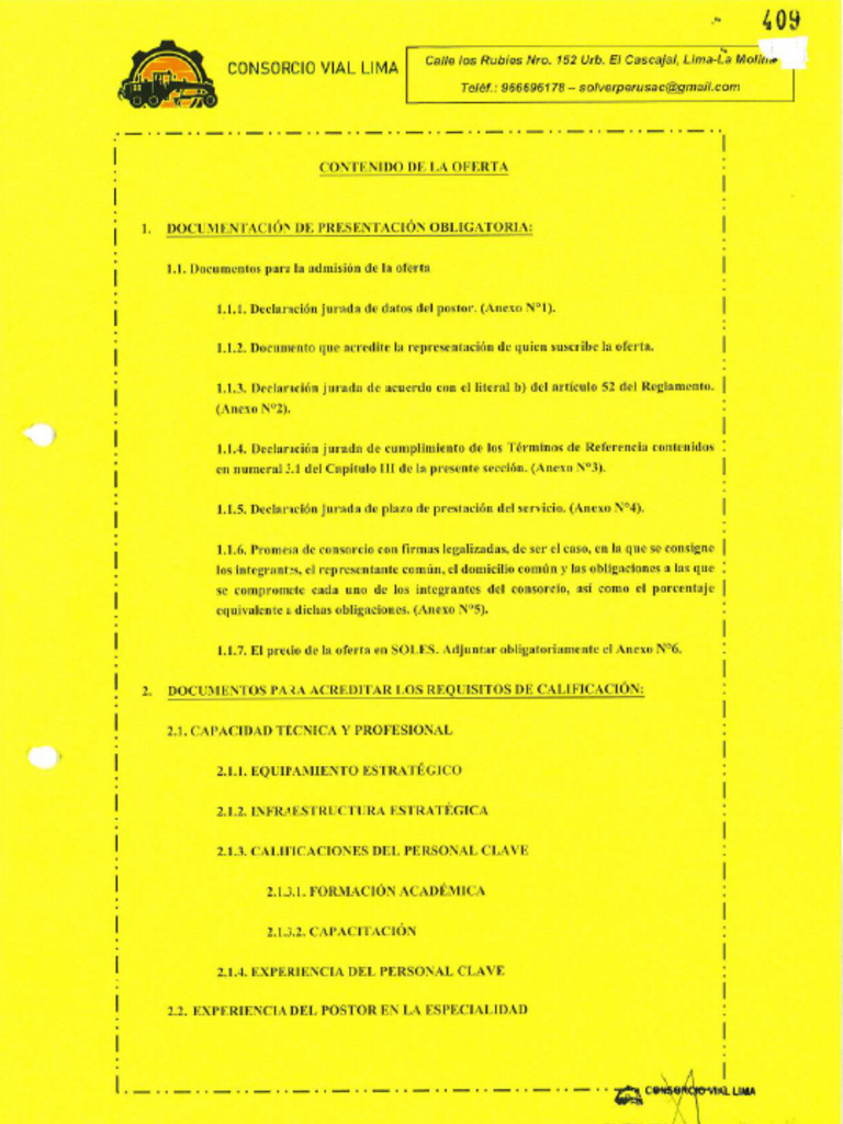 1 0+Propuesta+Tecnica+LM117+No+Pav+VF | PDF