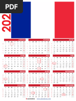 Pipsc Ipfpc 2024 2025 Calendar Calendrier PDF | PDF