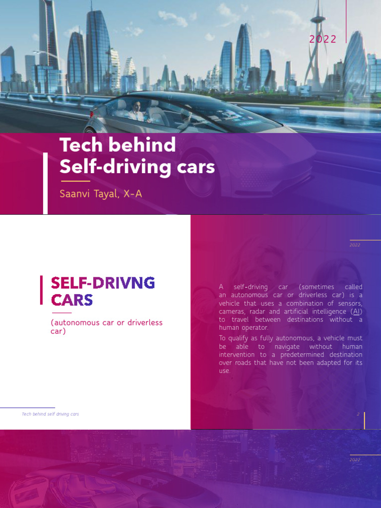AI HHW Q2 Tech Behind Self-driving Cars | PDF | Artificial Intelligence | Intelligence (AI ...
