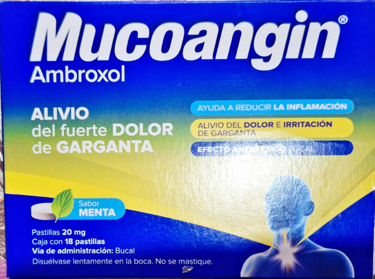 Mucoangin 20 mg: Alivio de Garganta | PDF