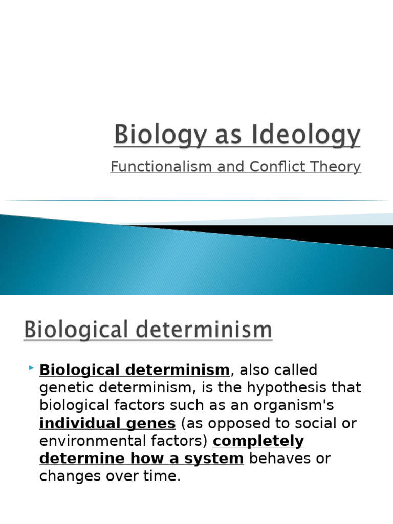 Gender Biology As Ideology | PDF | Ideologies | Gender