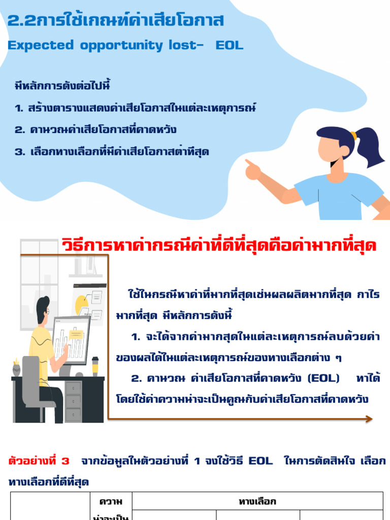 Expected Opportunity lost-EOL | PDF