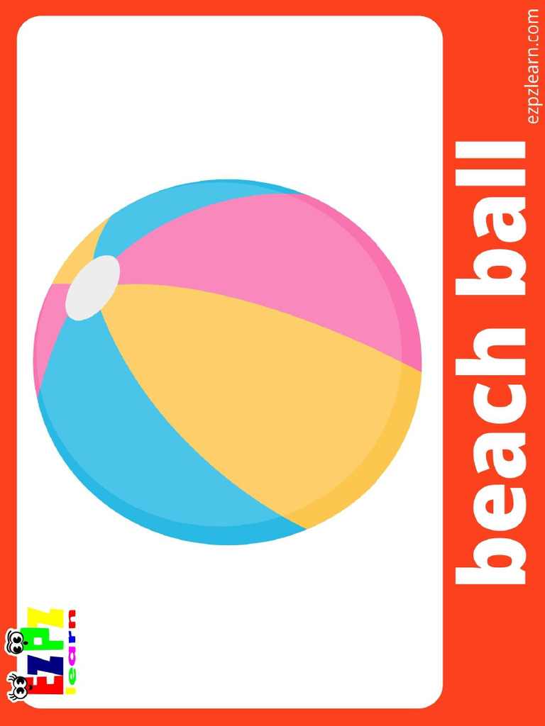 Summer and Beach Flashcards | PDF