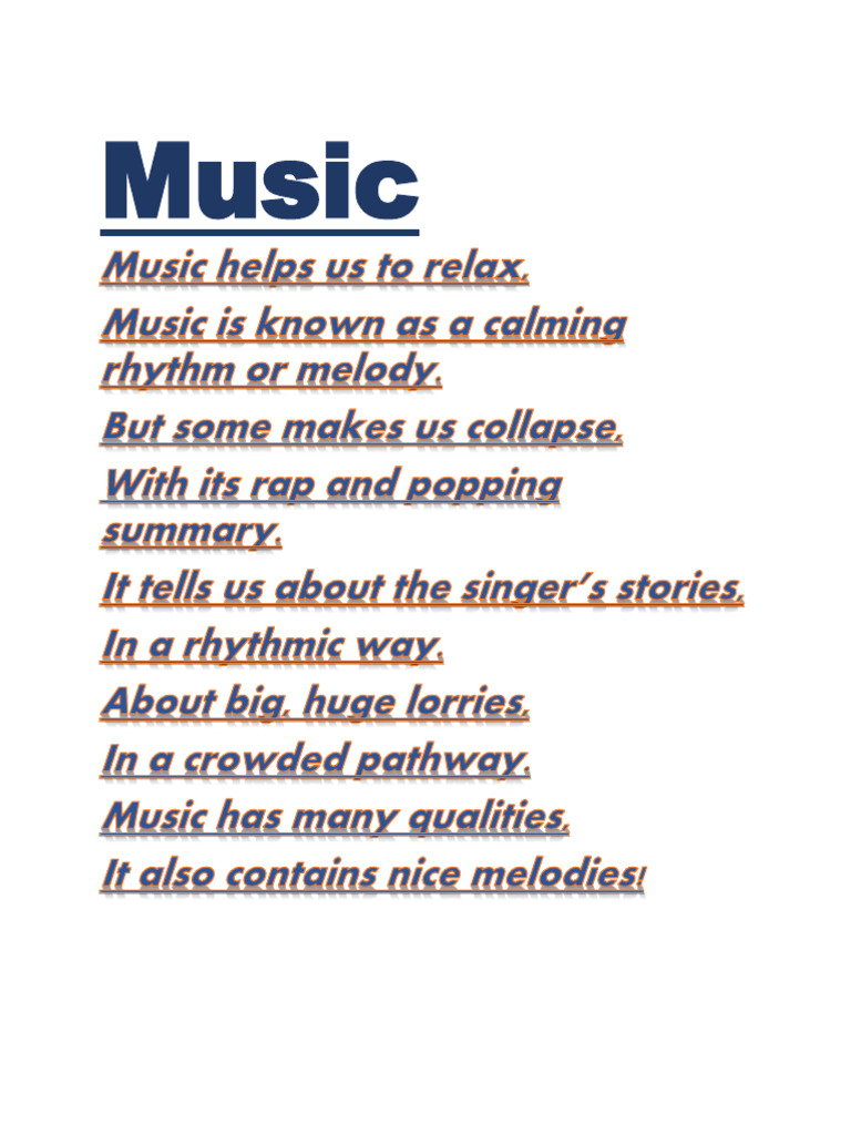 Poem of Music | PDF