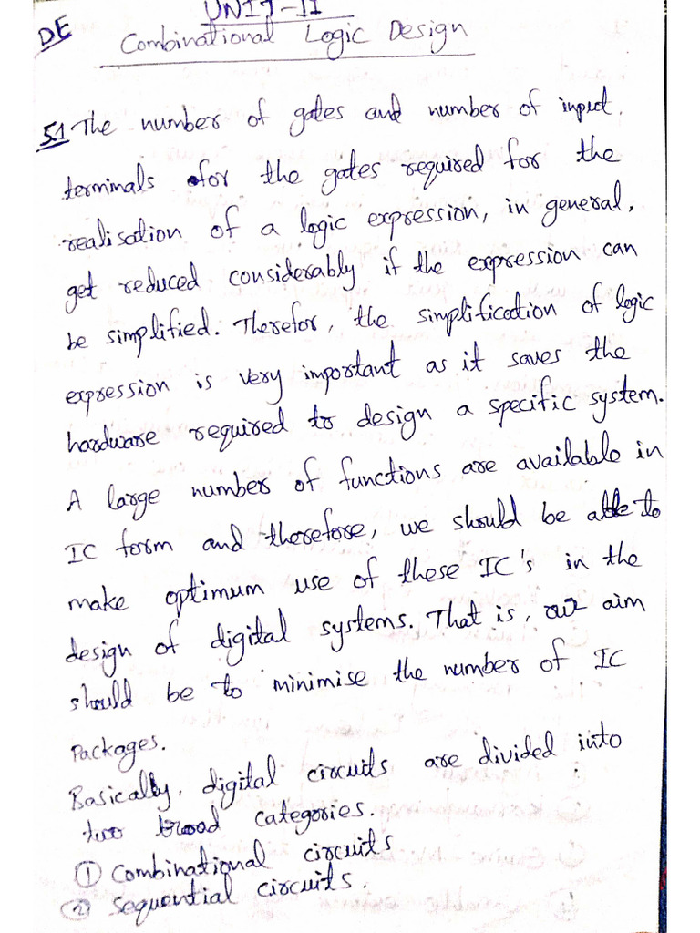 Digital Electronics Unit 2 | PDF