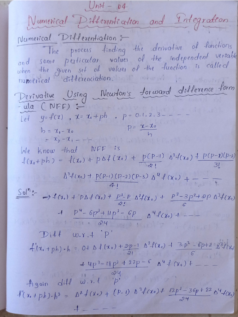 Maths Unit 4 (P2) | PDF