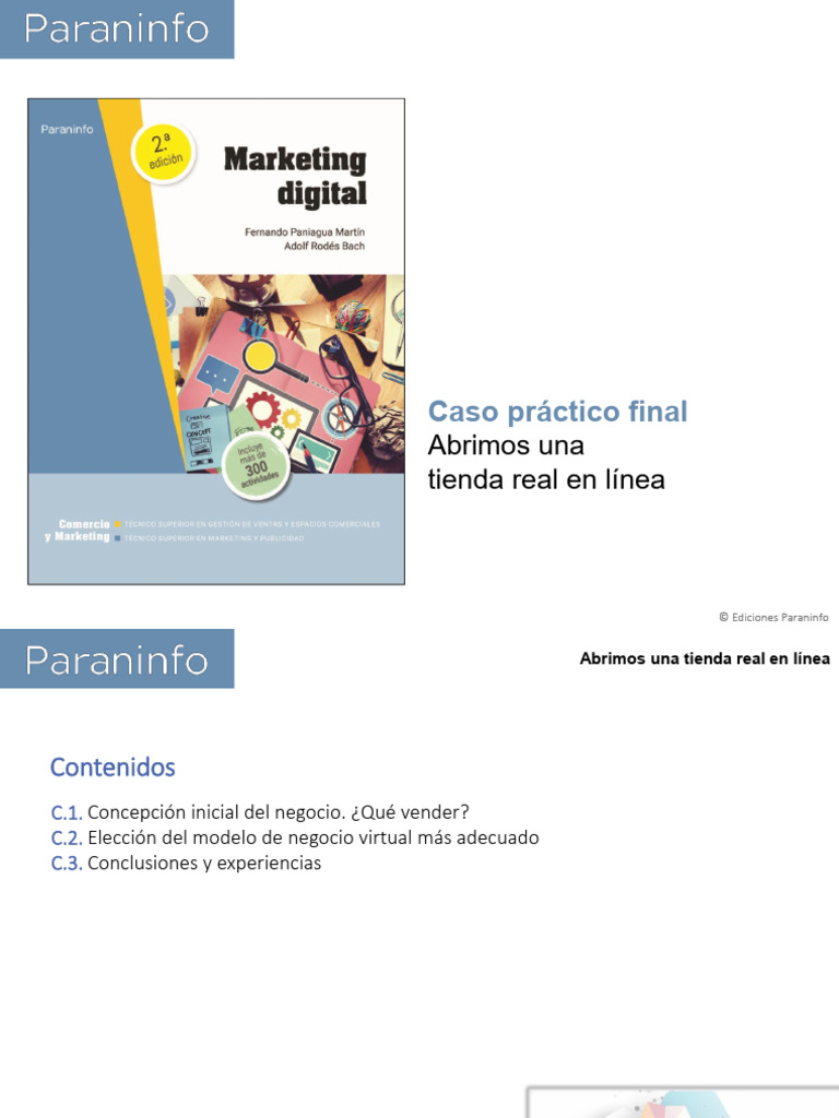 Marketing Digital Presentación Ud 9 Caso Practico Final | PDF | Marketing | Logística