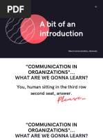Extended Communication | PDF