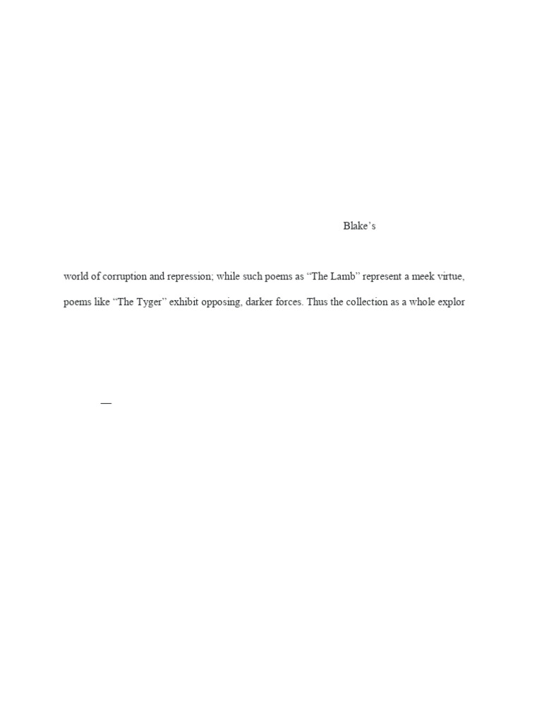 Tithi Study | PDF | William Blake | Anger