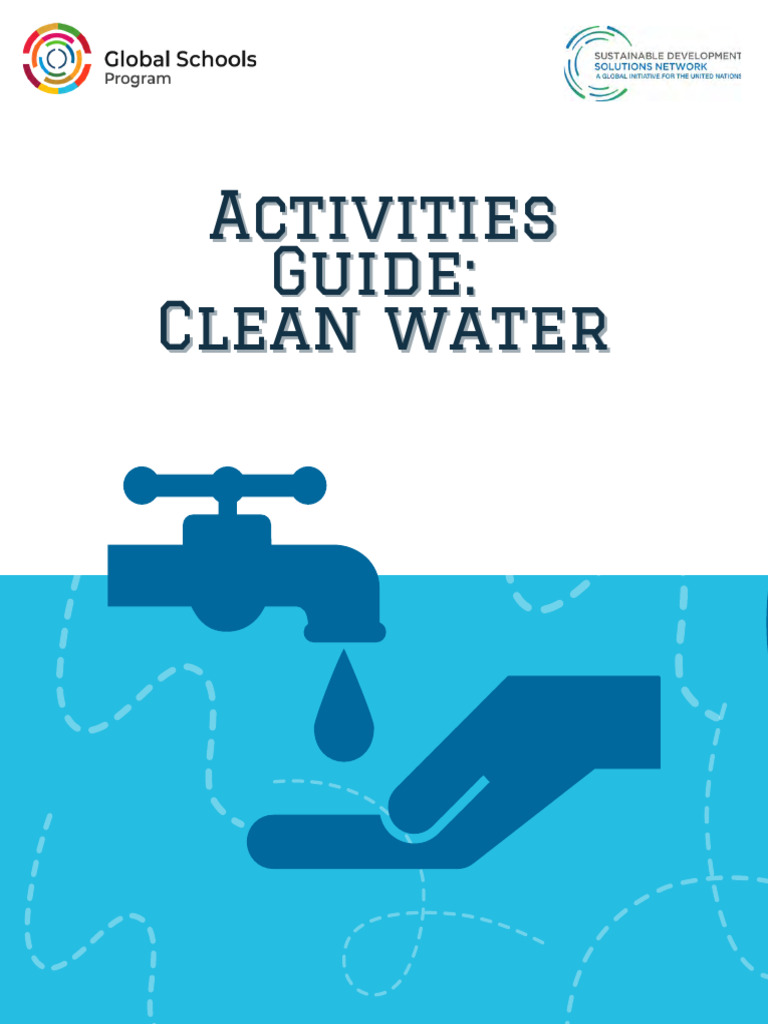 Clean Water Education Activities Guide | PDF | Water | Drinking Water