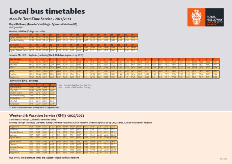 bus-timetables | PDF | Observances | Holidays