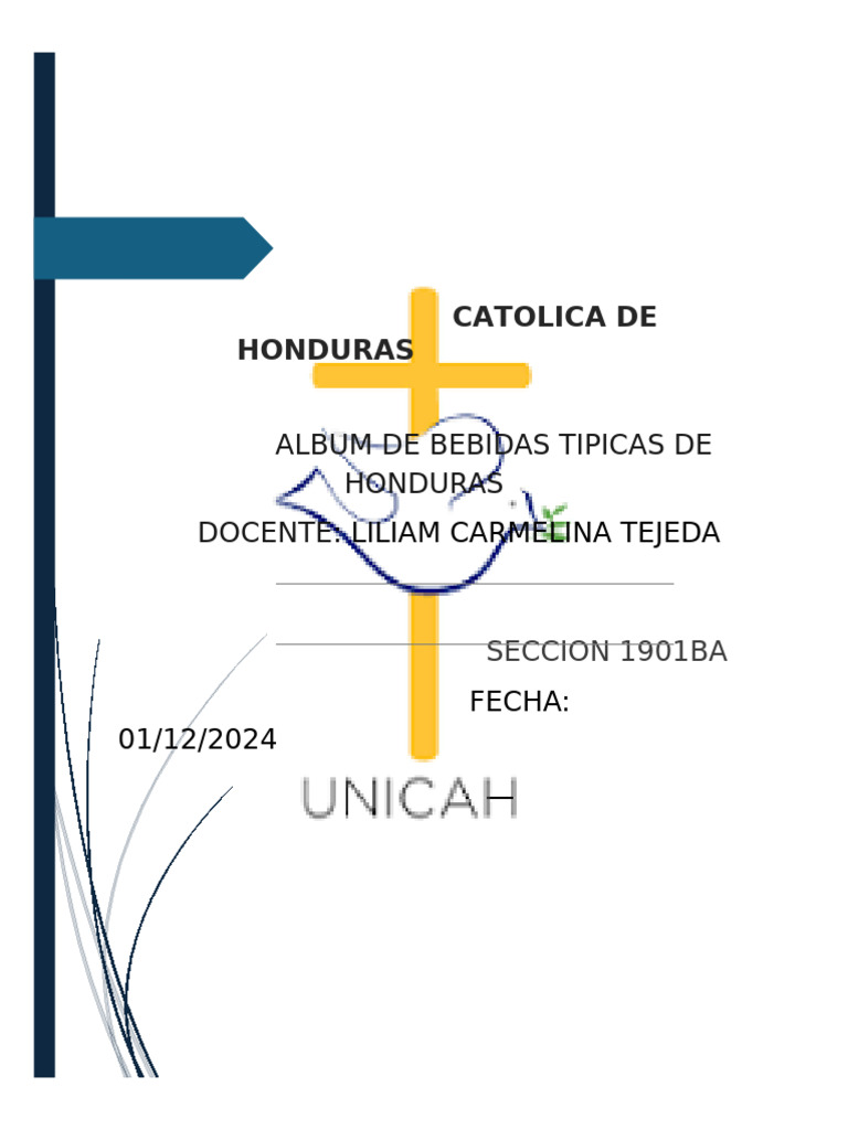 Bebidas Típicas de Honduras | PDF | Maíz | Honduras