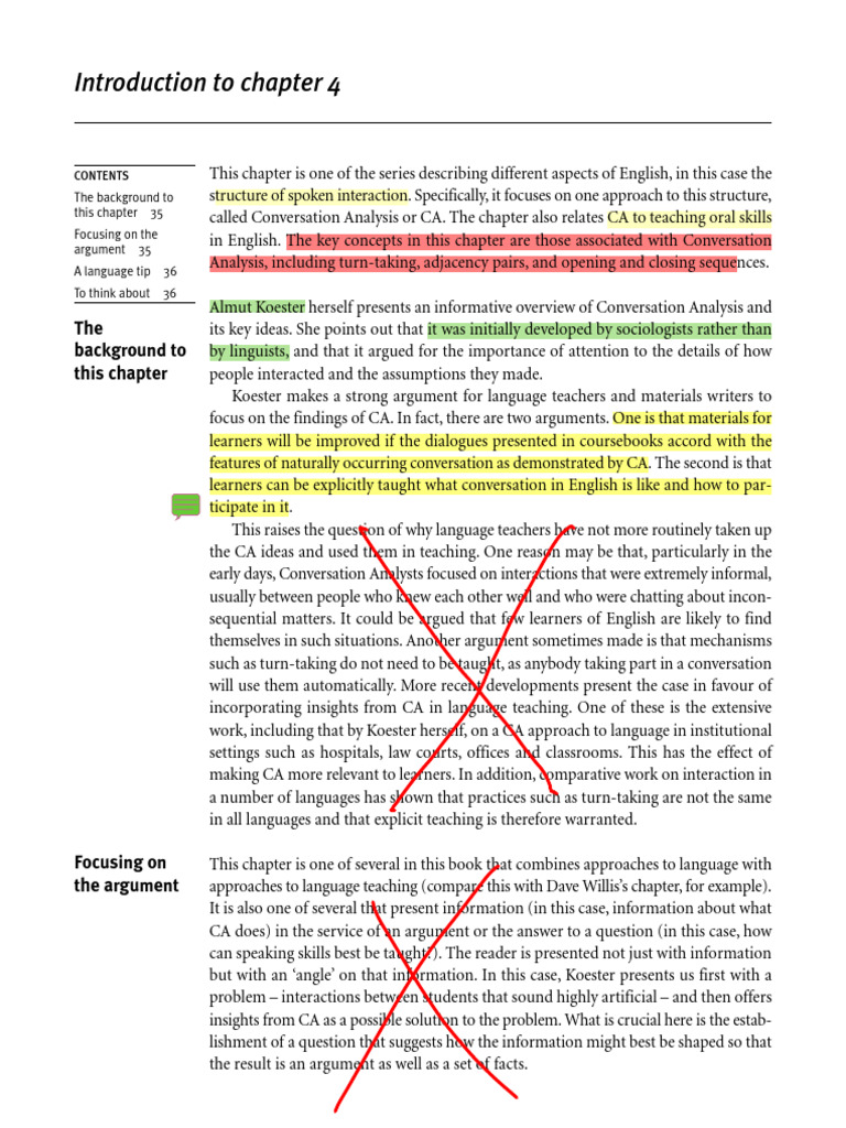 Conversation Analysisbsbdbddhh | PDF | Language Education | Teachers