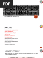 UV-Visible Spectros | PDF | Ultraviolet–Visible Spectroscopy | Spectrophotometry