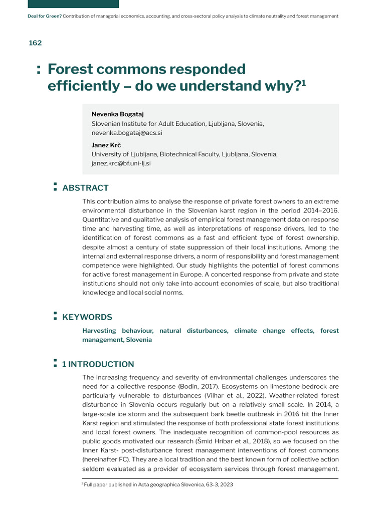 Forest_commons_responded_efficiently_do | PDF | Slovenia | Qualitative ...