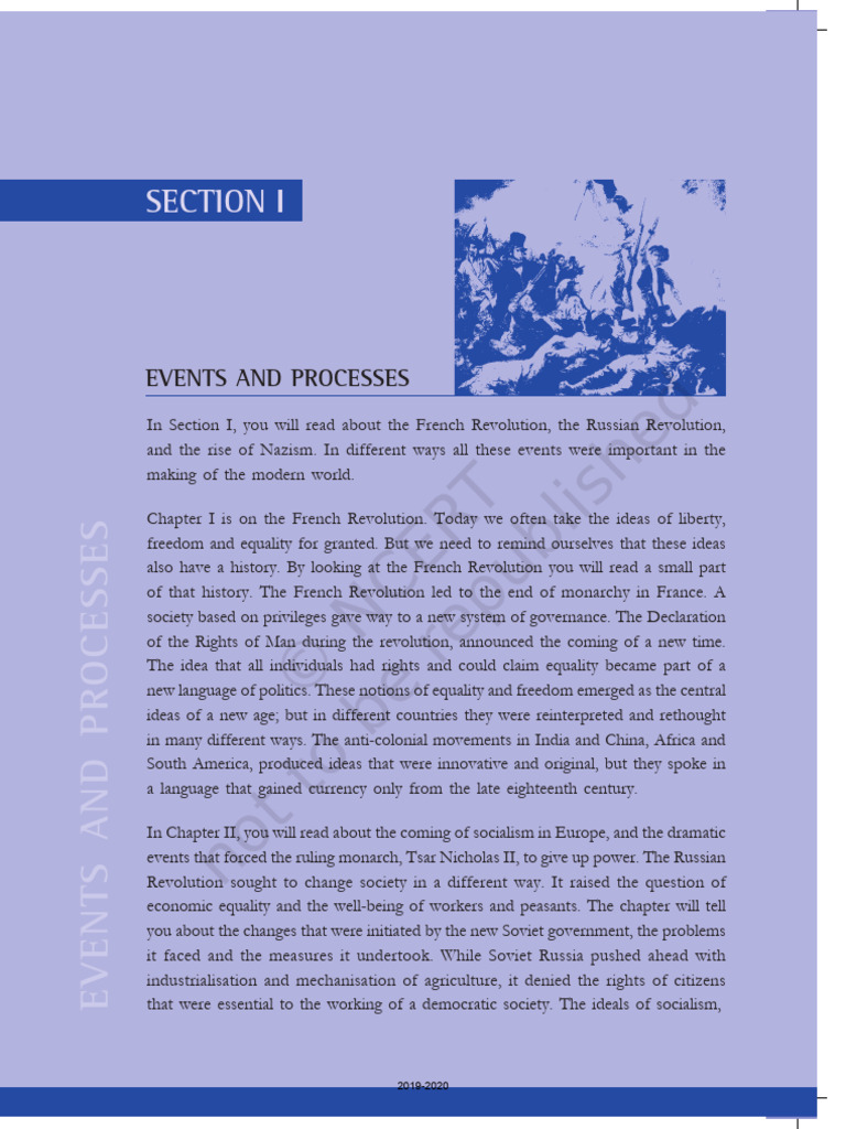 NCERT Book For Class 9 History Chapter 1 | PDF | Taxes | Nazi Germany