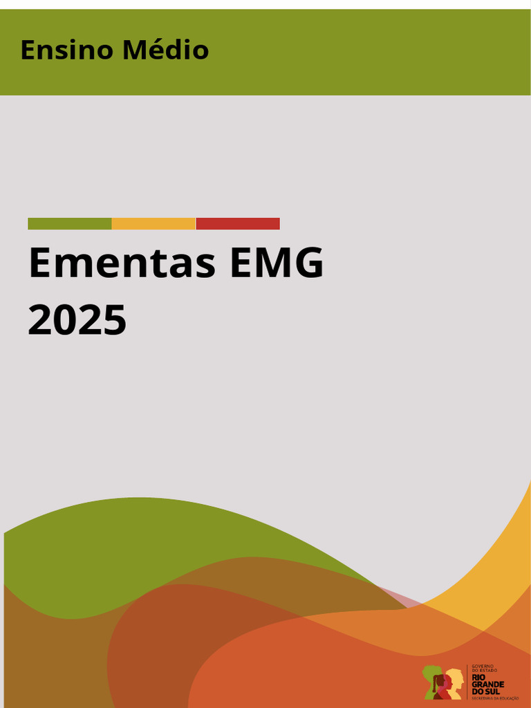 Ementas Emg 2025 | PDF | Economia | Sociologia
