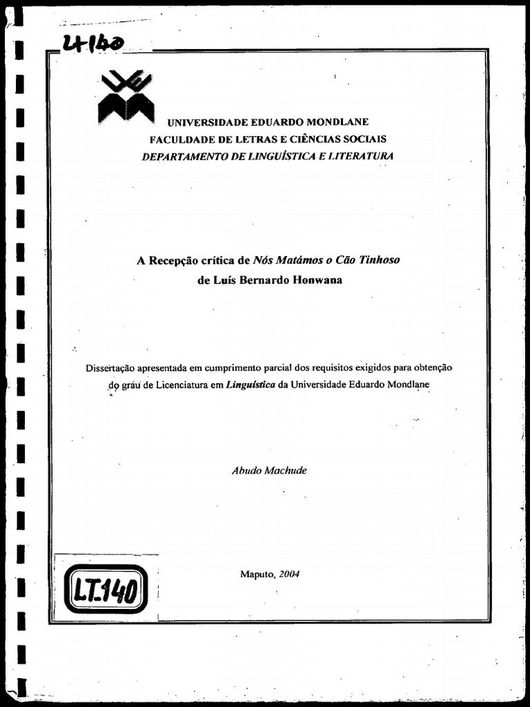 2004 - Machude, Abudo | PDF