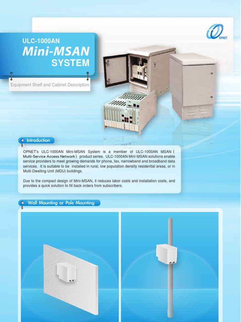 DM Mini Msan | PDF | Broadband | Computer Networking