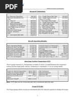 Embraer E190 Specifications and Range | PDF | Aerospace | Jet Aircraft
