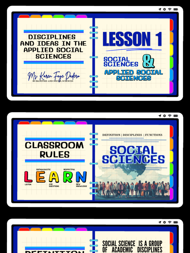 DIASS Q3 Lesson 1 Social Sciences and Applied Social Sciences | PDF | Social Sciences | Science