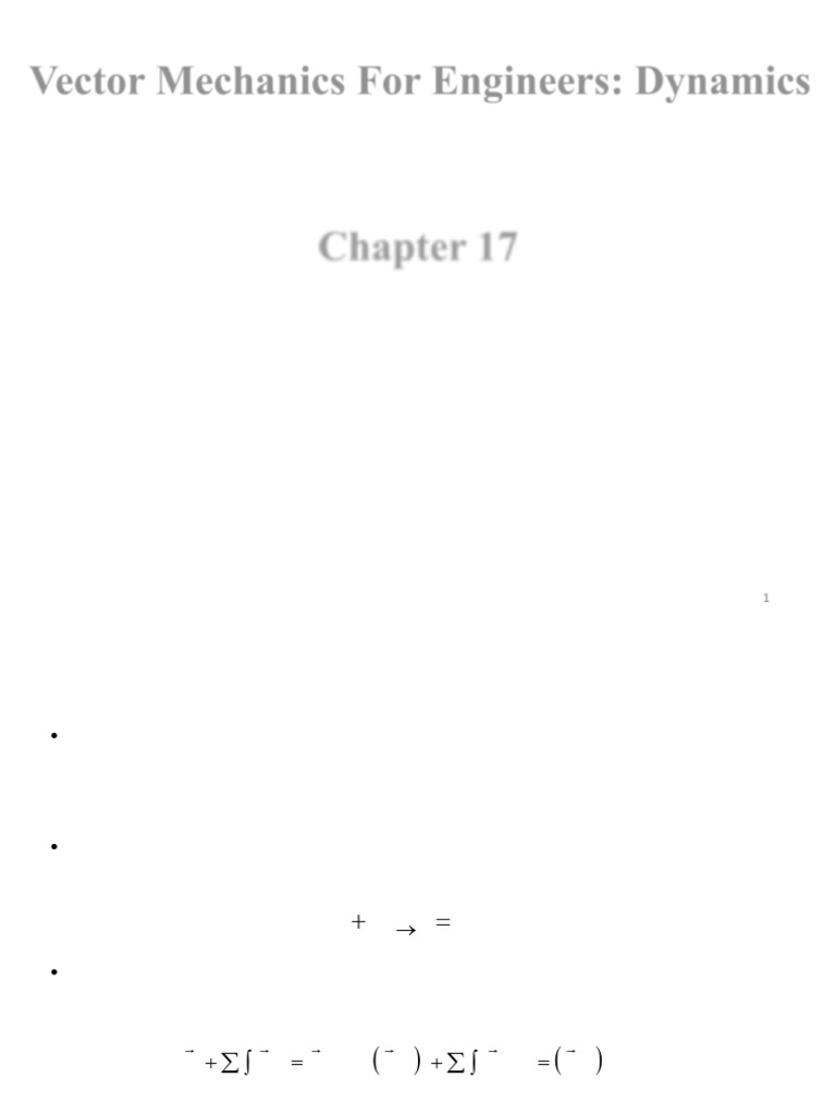 Ch17_Ridig Body Energy and Momentum | PDF | Momentum | Force