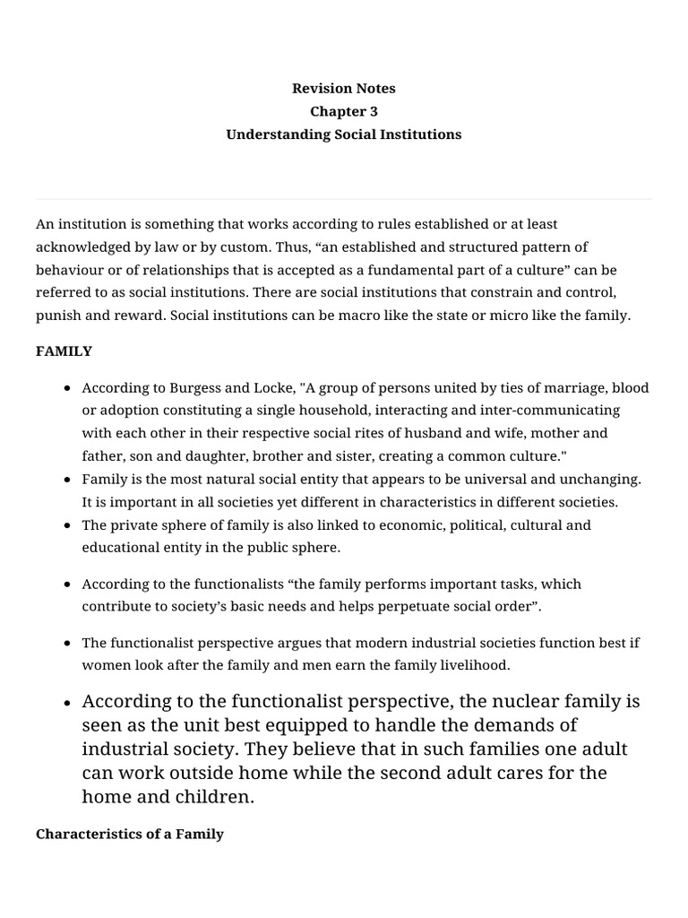 Understanding Social Institutions | PDF | Marriage | Kinship