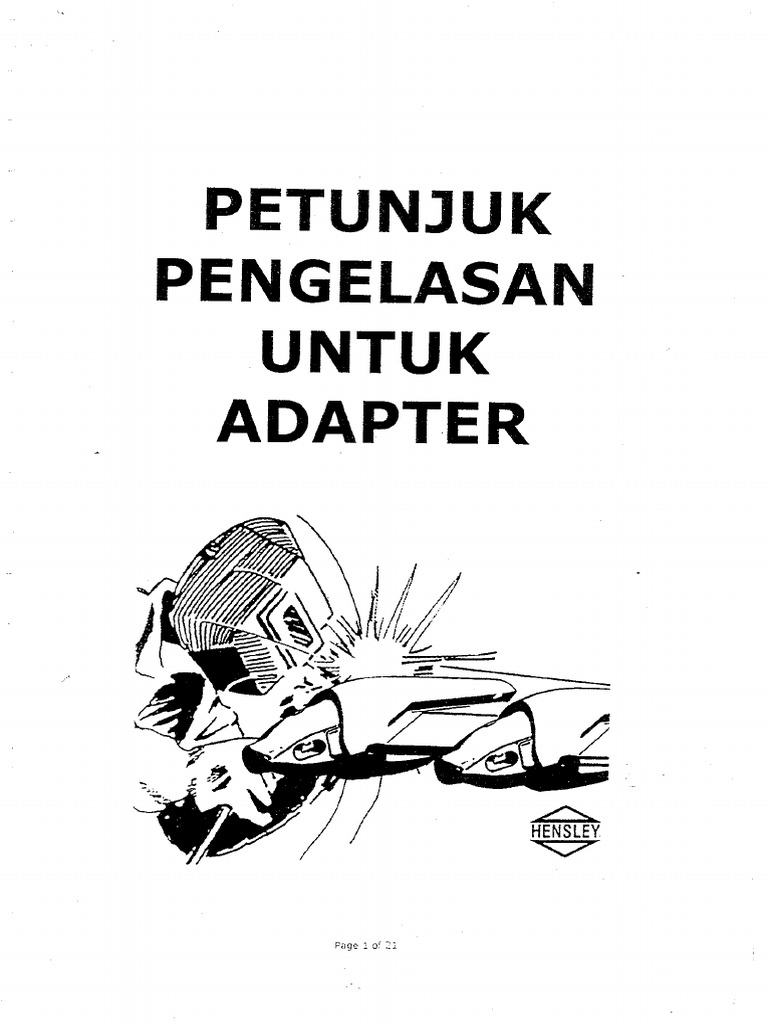 PC1250 Welding Guide Hensley Ind | PDF