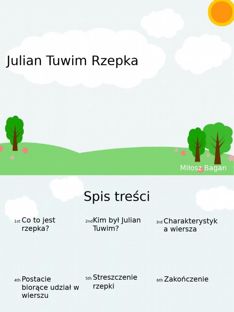 Rzepka Miłosz Bagan | PDF