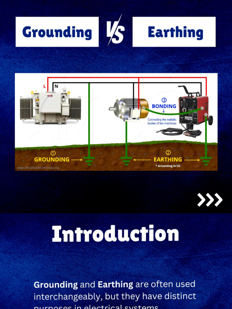 Grounding and Earthing PDF Difference | PDF