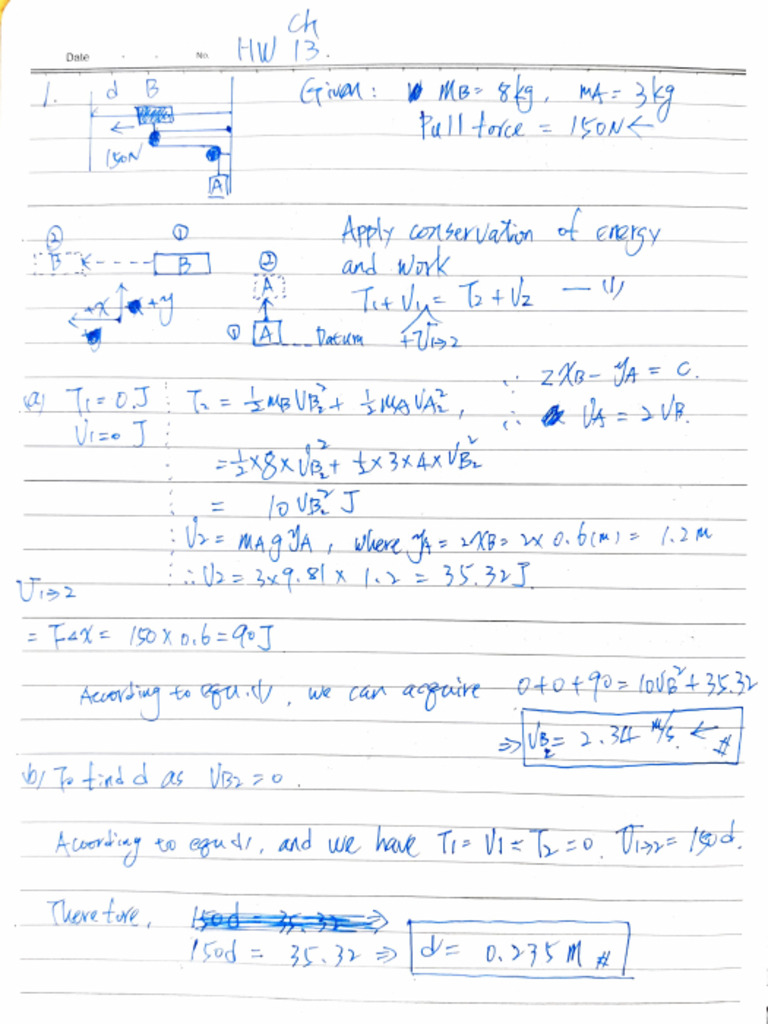 Ch13 HW Solutions Updated | PDF