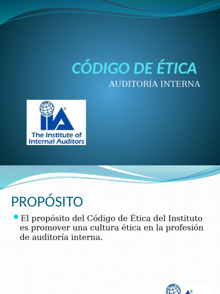 Código de Etica | PDF | Auditoría | Comportamiento