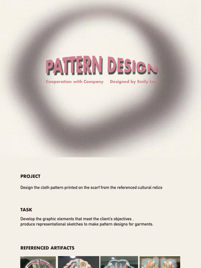 Emily Lee-Pattern Design | PDF