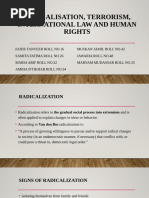 Terrorism vs. Extremism vs. Radicalism | PDF | Extremism | Ideologies