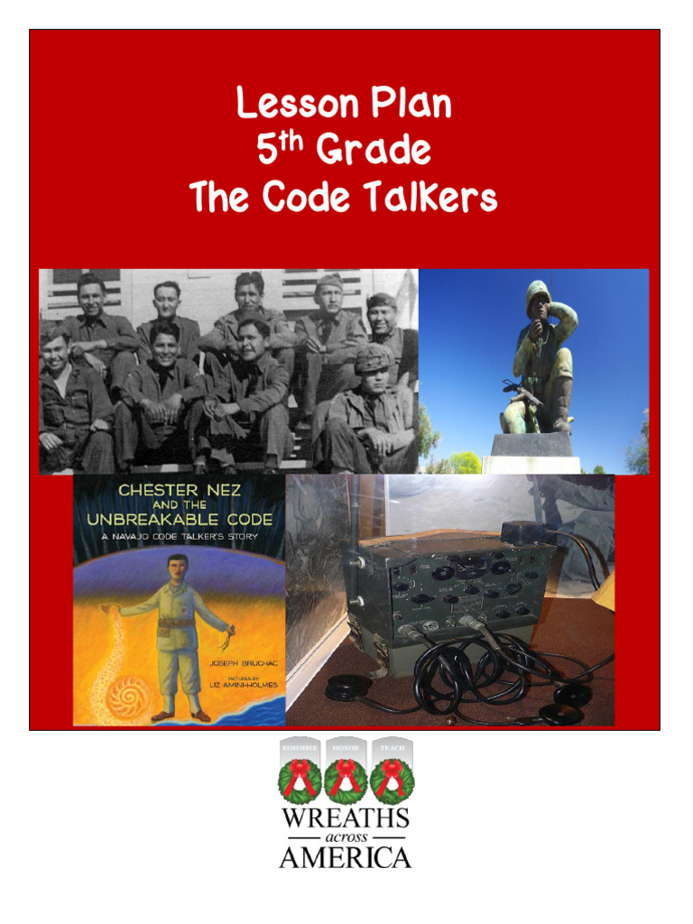 5th Grade Lesson on Navajo Code Talkers | PDF | Native Americans In The ...