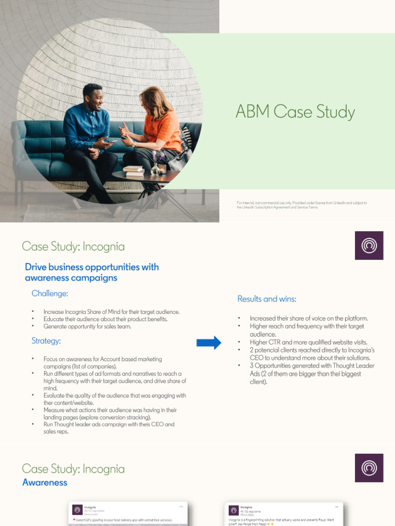 ABM Deep Dive - Case study | PDF