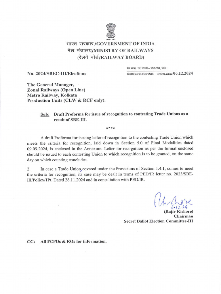 Draft Proforma-061224 | PDF