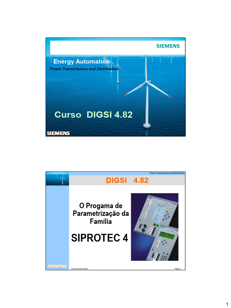 0001 - Curso Digsi 4-82 - Completo (V4) - 61850 - Parte 1 | PDF ...