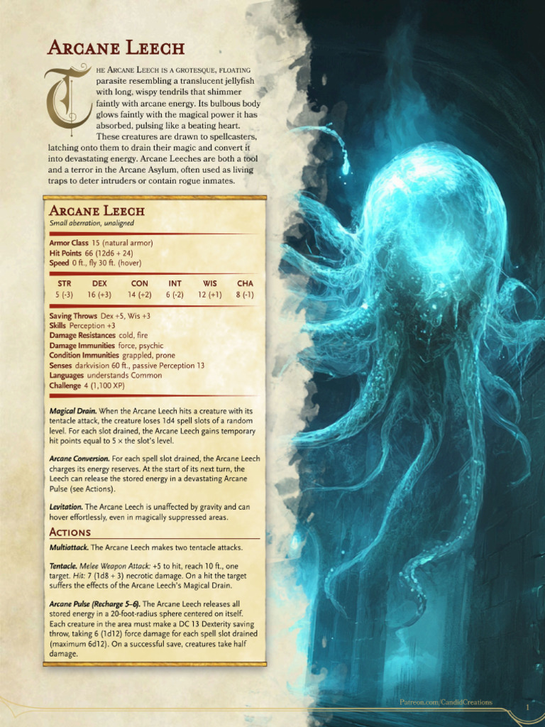 Arcane Leech | PDF